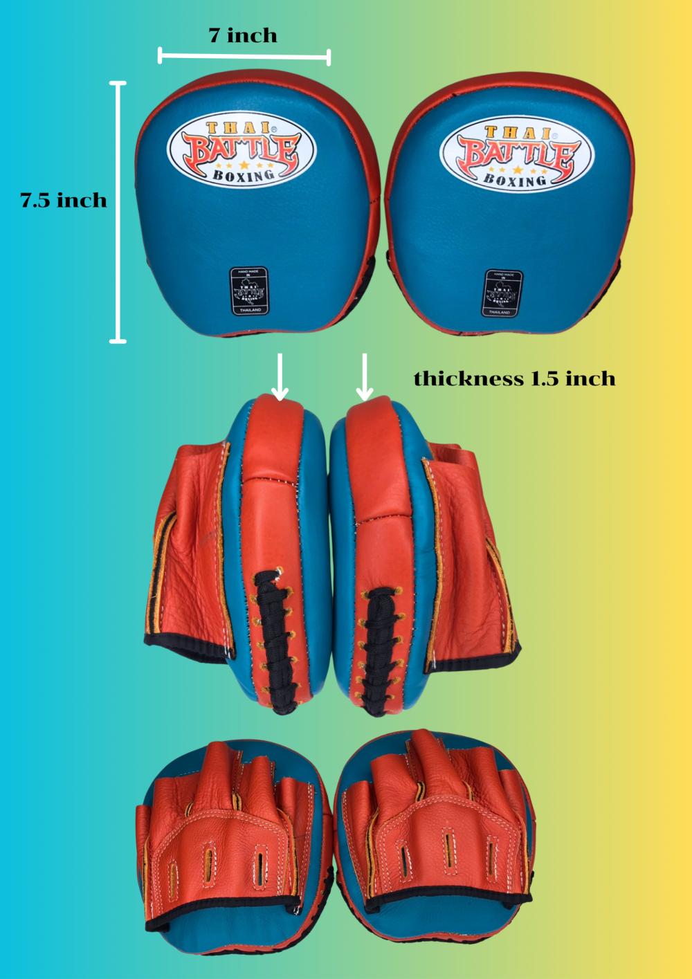 Punching Mitts | Thai Battle Boxing - All Muay Thai Equipments | Thai ...